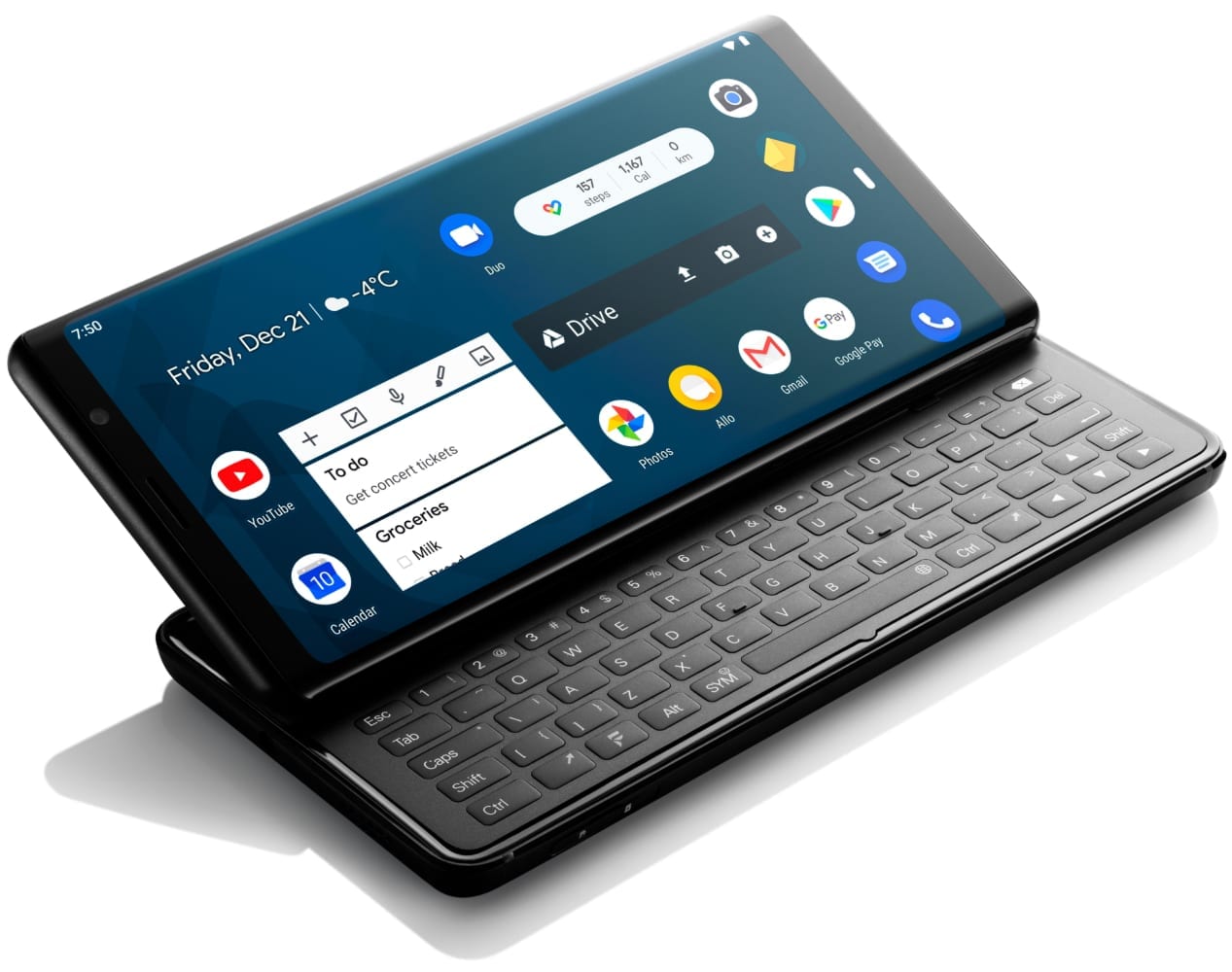 Slider Phone Reborn Fxtec Pro1 Delivers Android 9 Plus Slide out QWERTY Keyboard F x tec